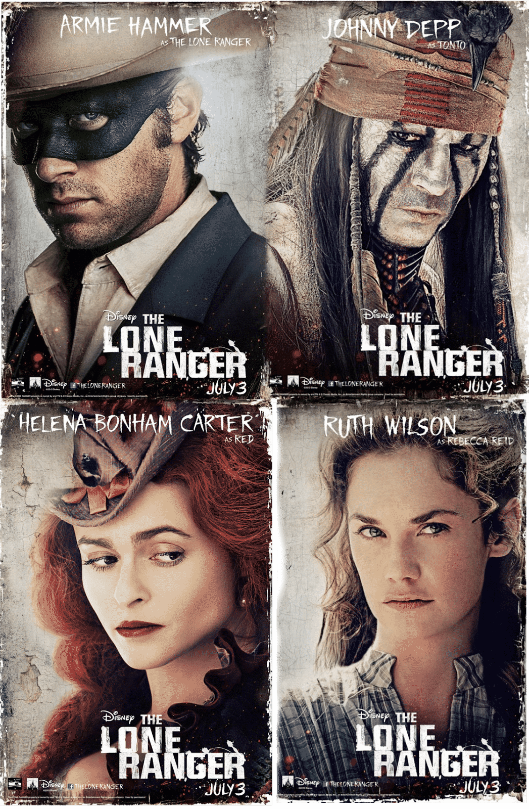 Nuevo y epico banner para The Lone Ranger | Cine3.com