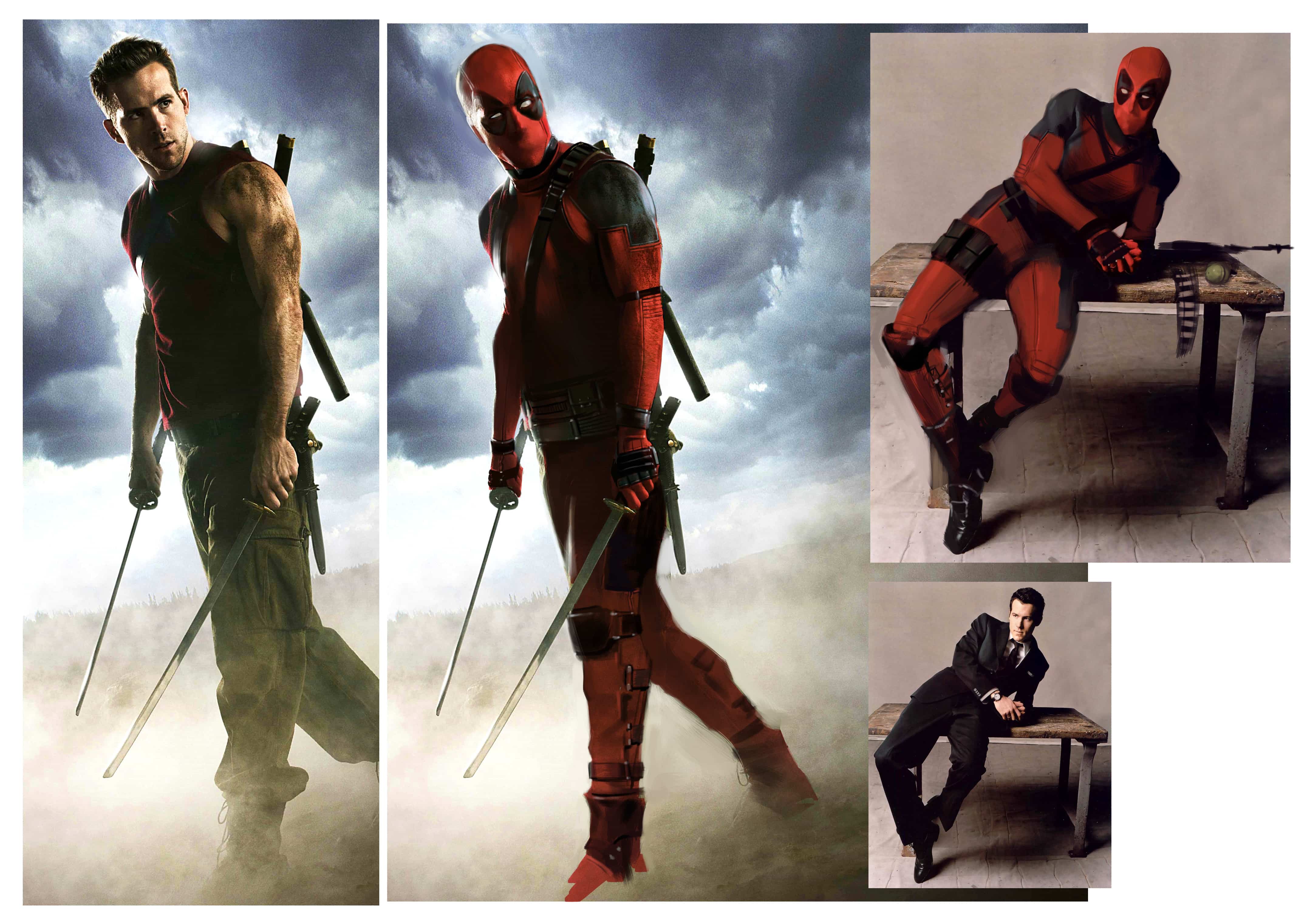 El arte conceptual de DEADPOOL creado por James Shaw ha llegado a la ...