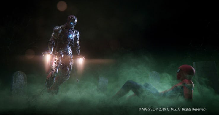 Lo que hubo detrás del Iron Man zombie de Far From Home