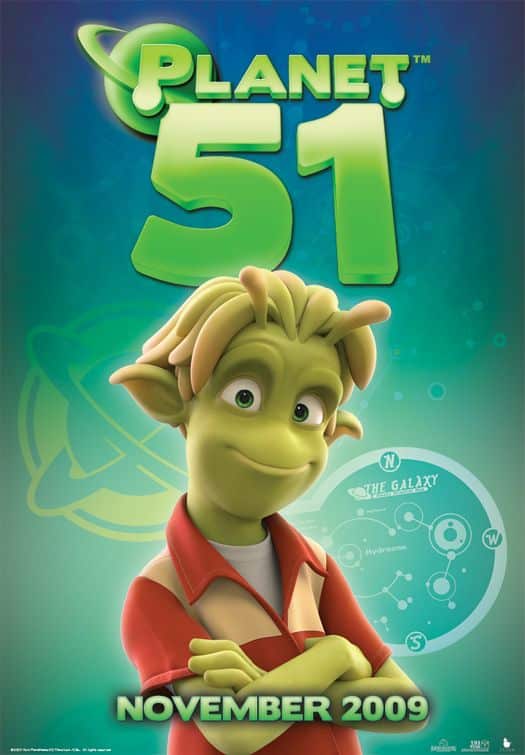 «Planet 51» Nuevos posters de personajes - Cine3.com