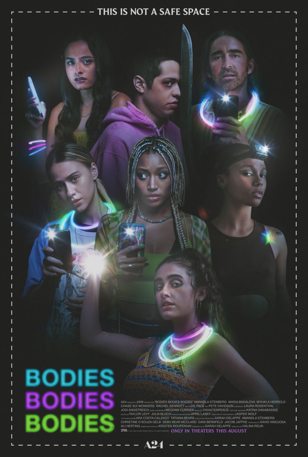 La comedia de terror ‘Bodies Bodies Bodies’ de A24 libera nuevo póster ...