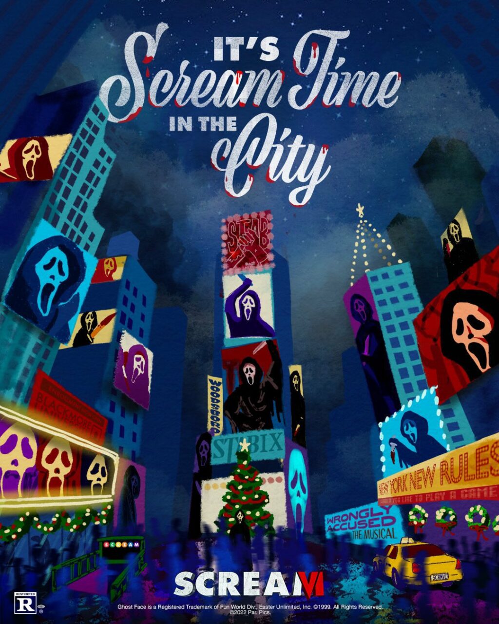 ‘Scream VI’ celebra las fiestas decembrinas con póster navideño y ...