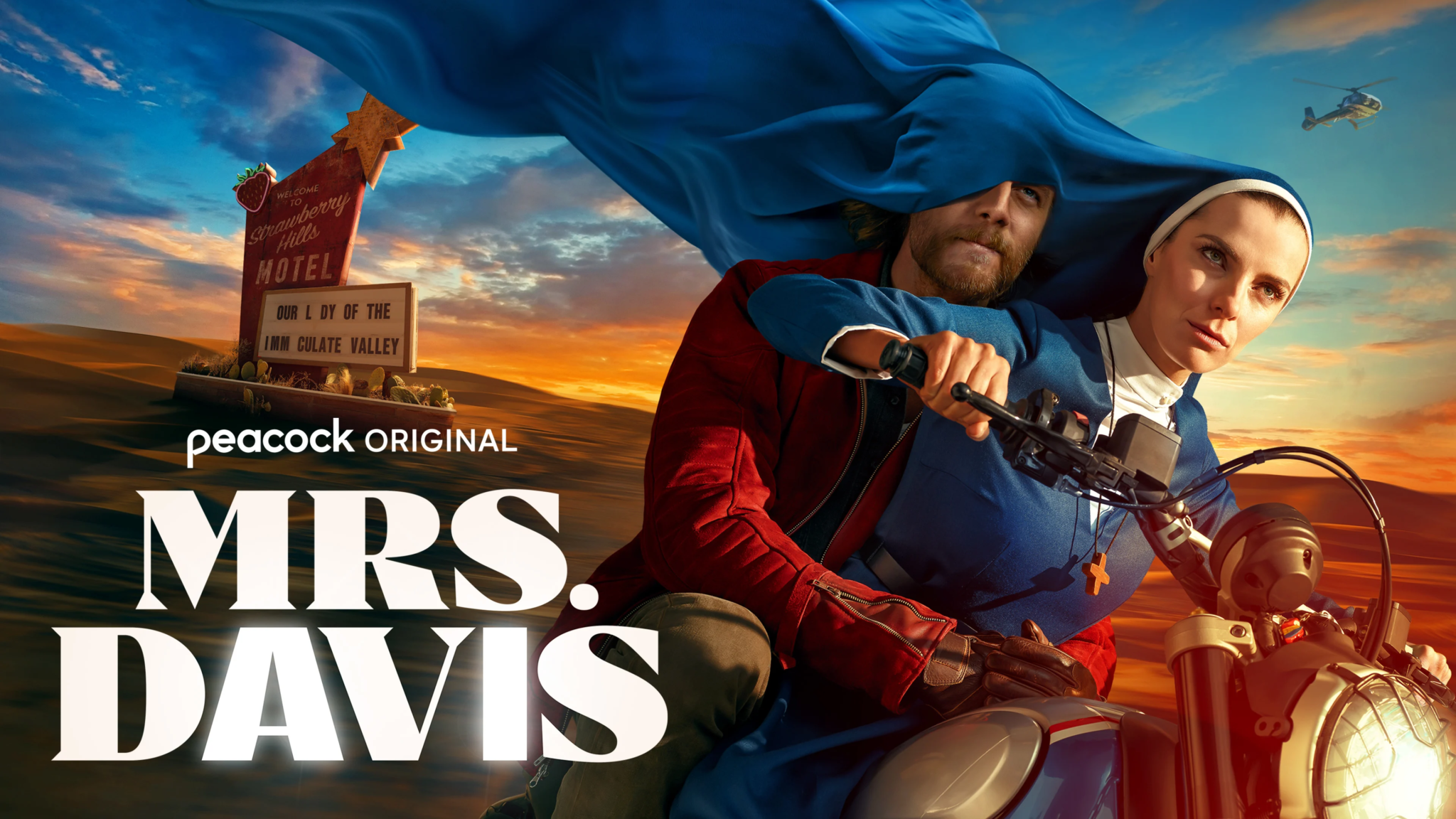 ‘Mrs. Davis’ – Betty Gilpin, una monja renegada vs una IA en el tráiler ...