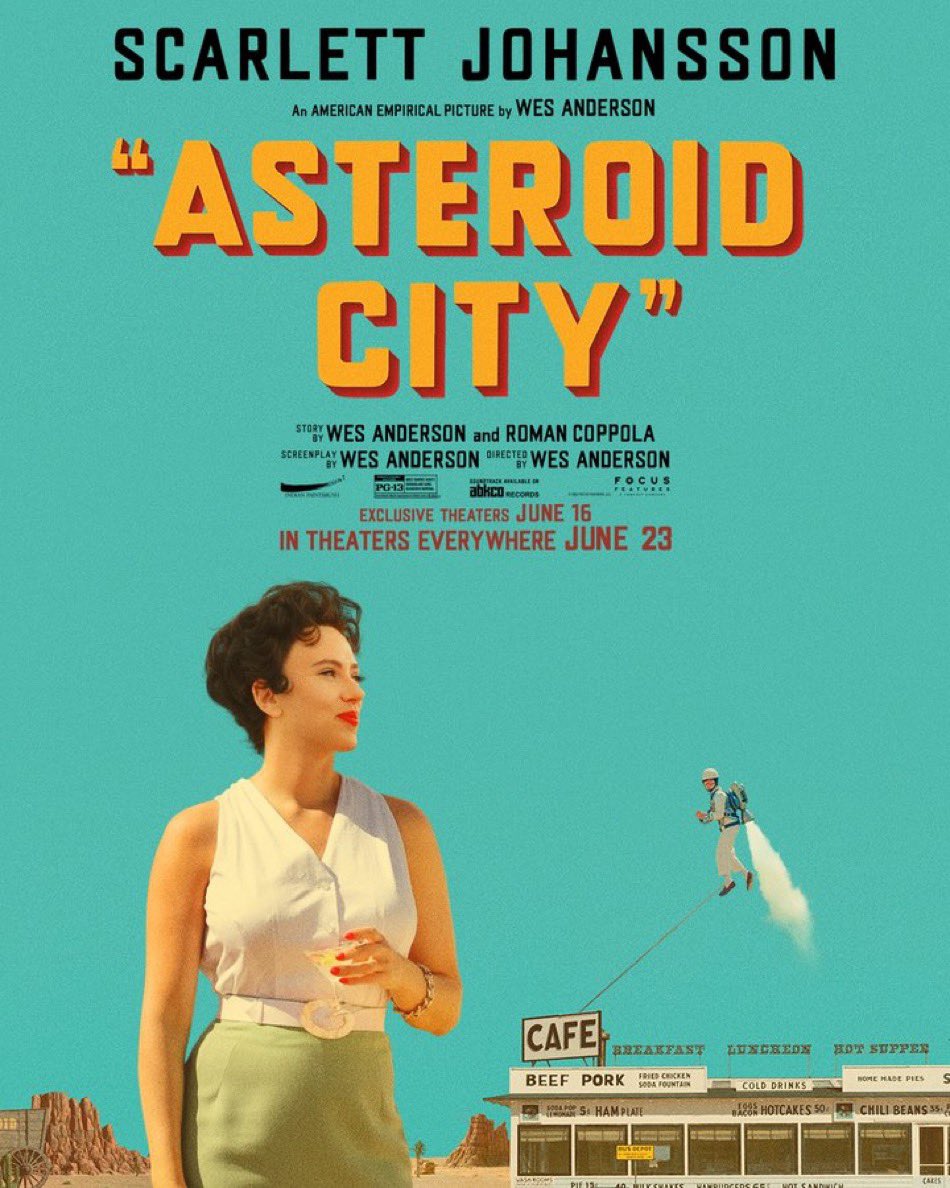 ‘Asteroid City’ presenta pósters de Scarlett Johansson, Tom Hanks y Jason Schwartzman - Cine3.com