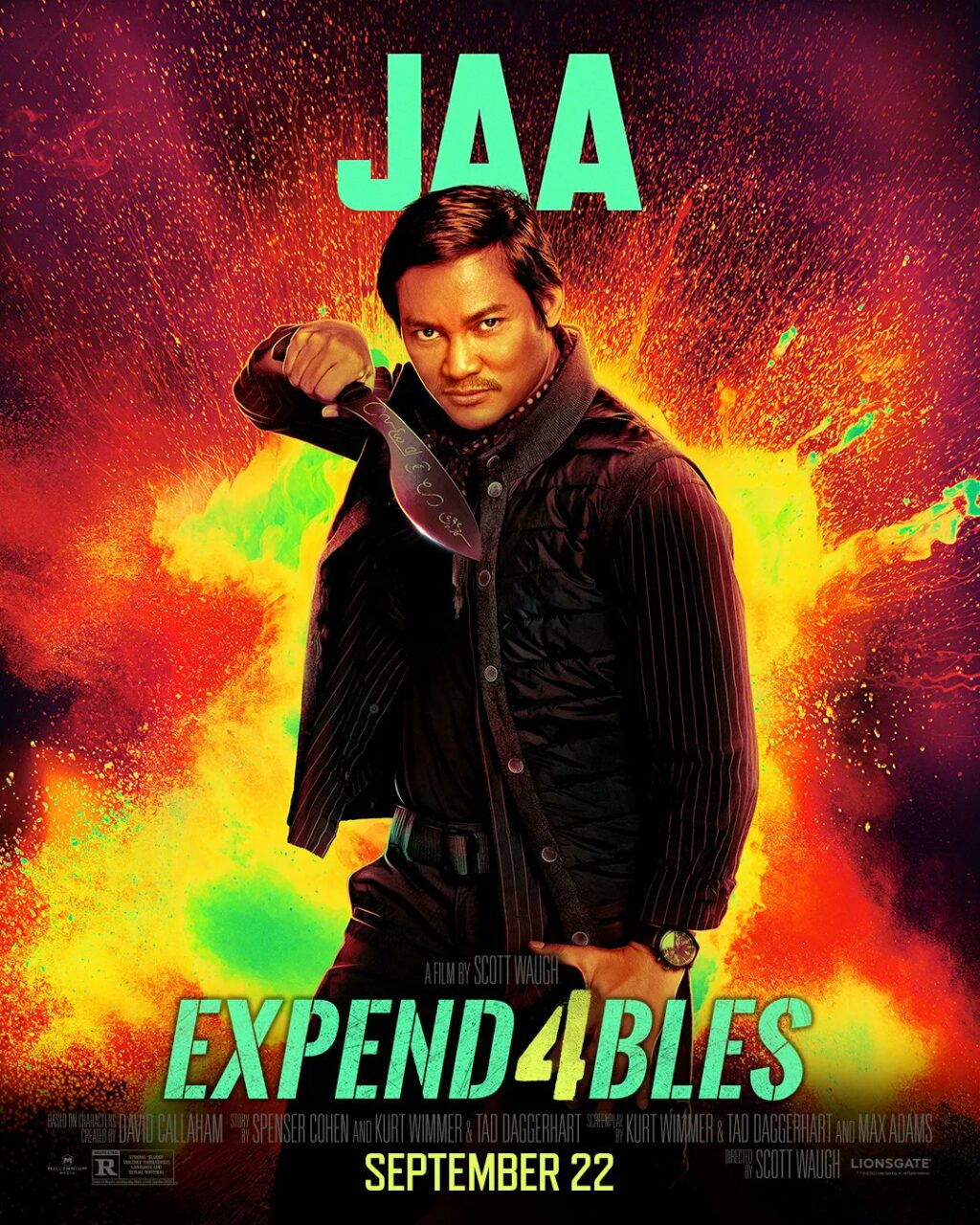 Character pósters para ‘Los Indestructibles 4’ (‘Expend4bles’) - Cine3.com