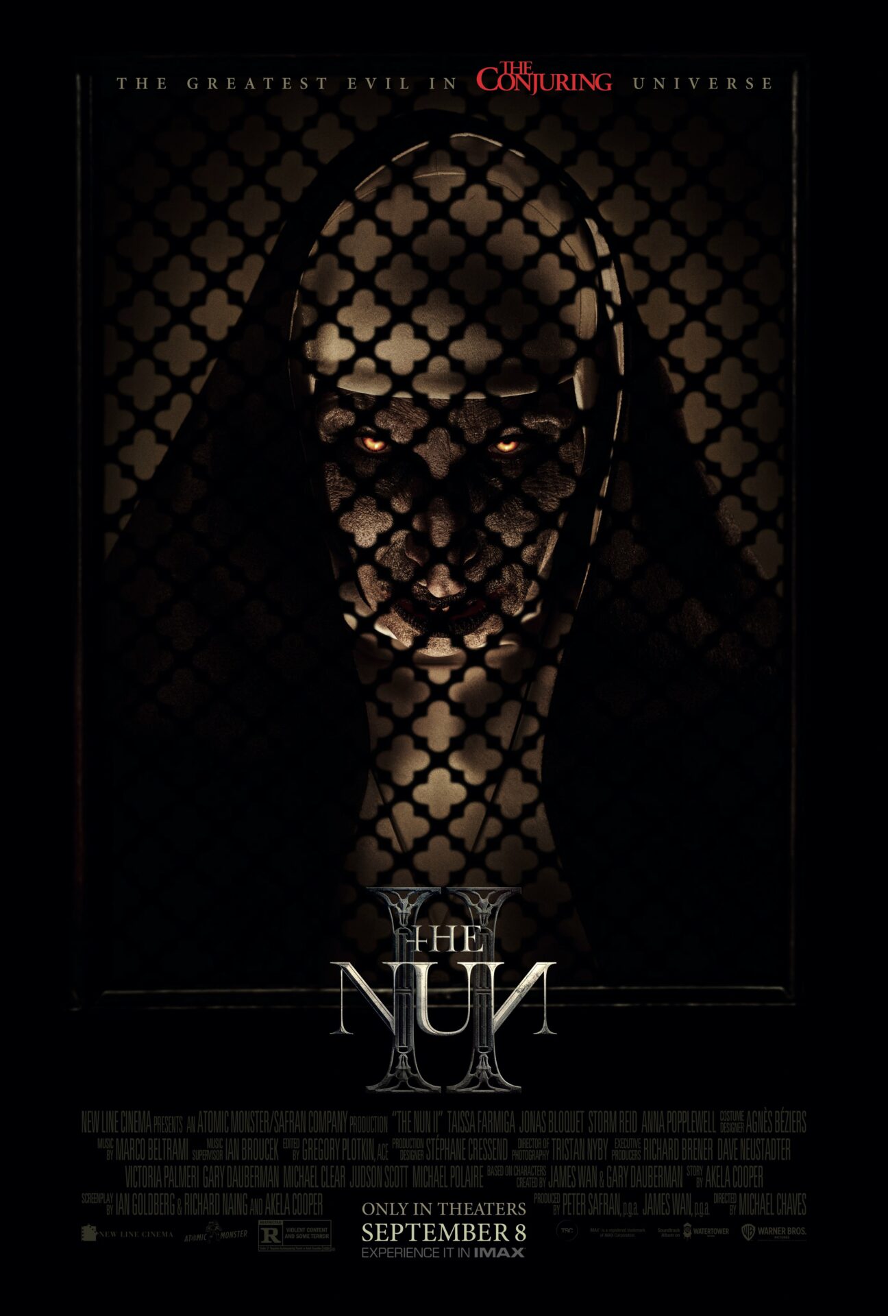 La monja se deja ver en nuevo póster e imagen de ‘The Nun II’ - Cine3.com