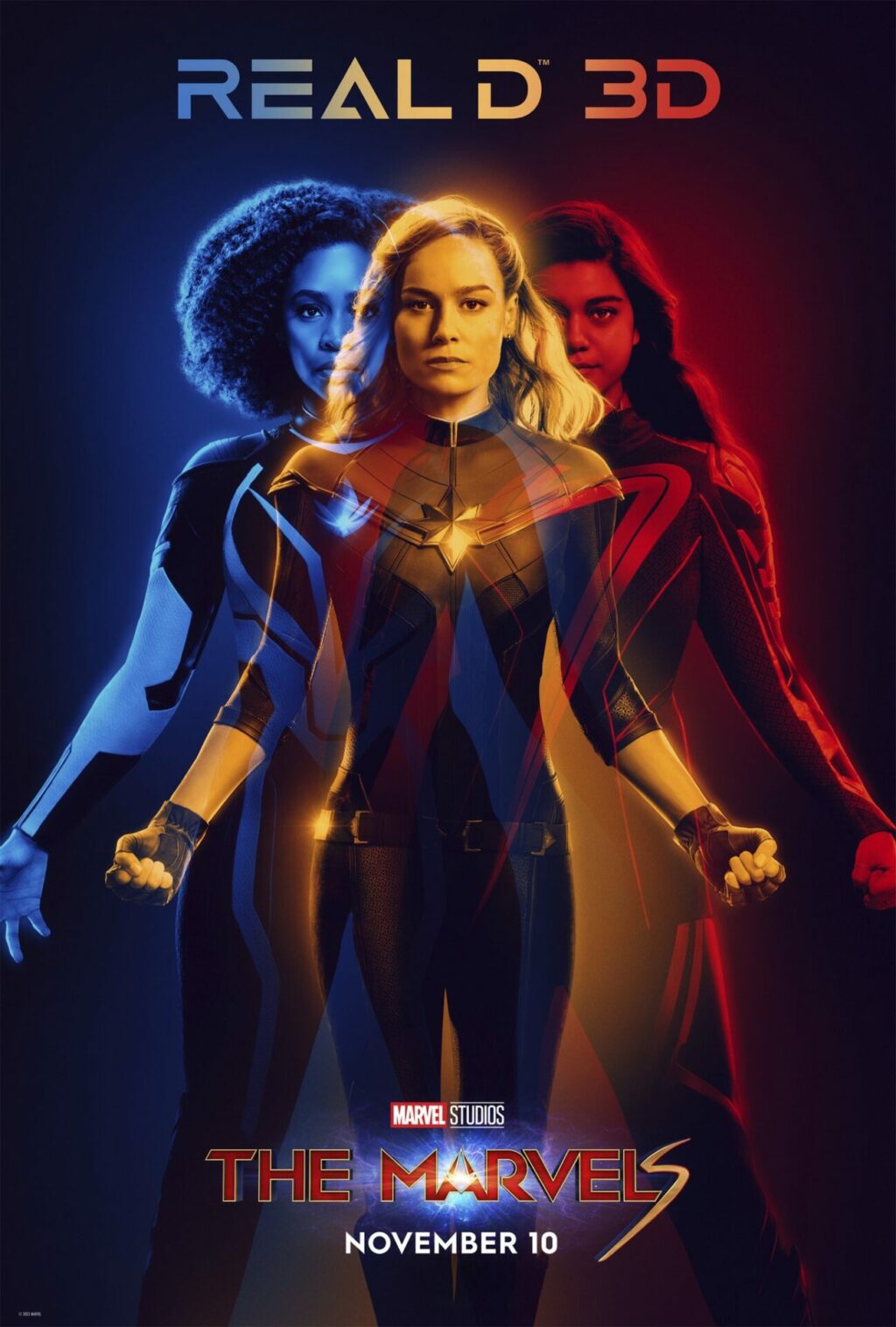 ‘The Marvels’ presenta pósters de funciones IMAX, REALD 3D y SCREENX ...