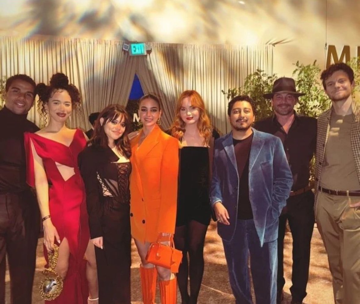 Melissa Barrera y Jenna Ortega se reúnen con cast de ‘Scream’ tras ...