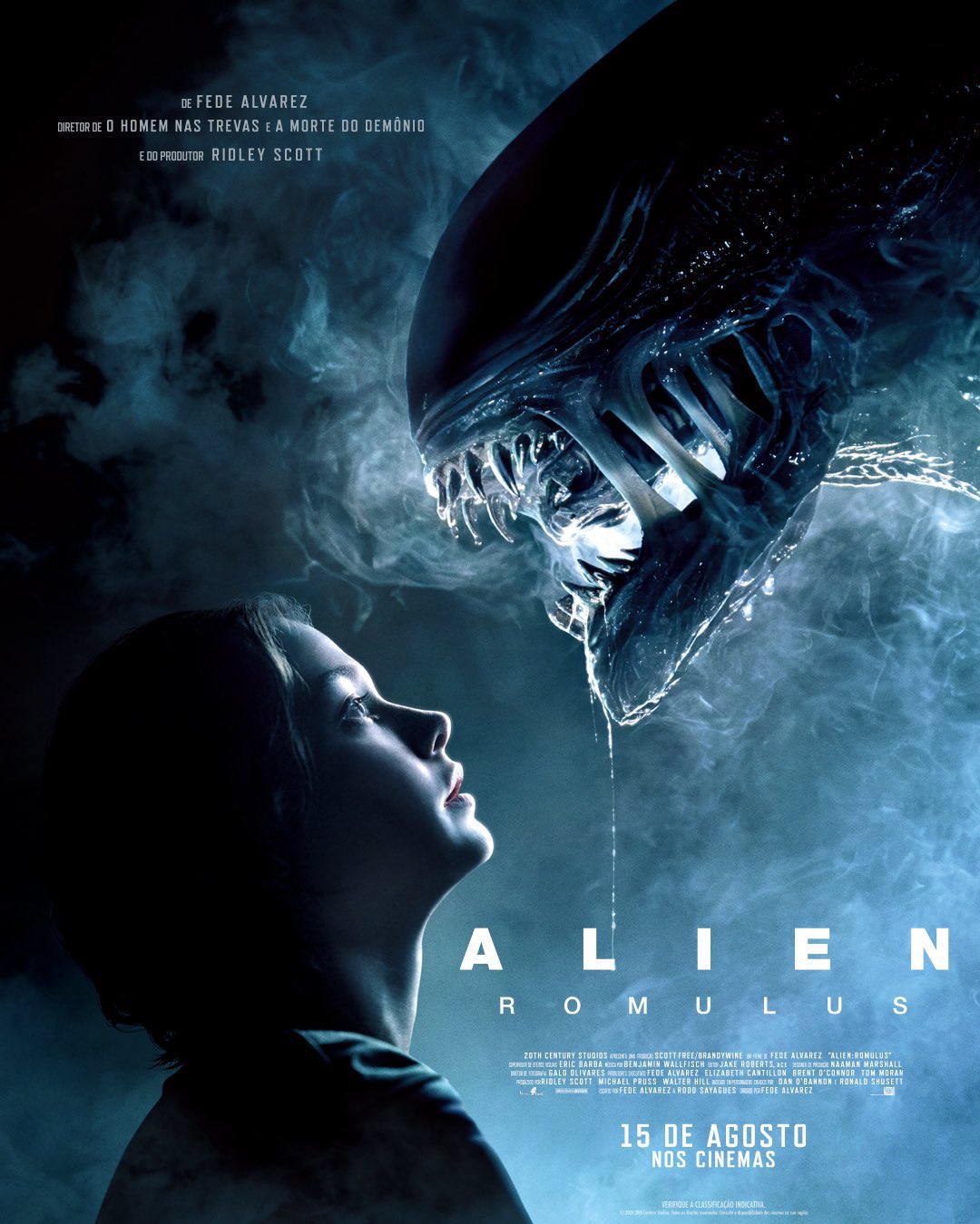 Cailee Spaeny vs Xenomorfo en póster de ‘Alien: Romulus’ - Cine3.com