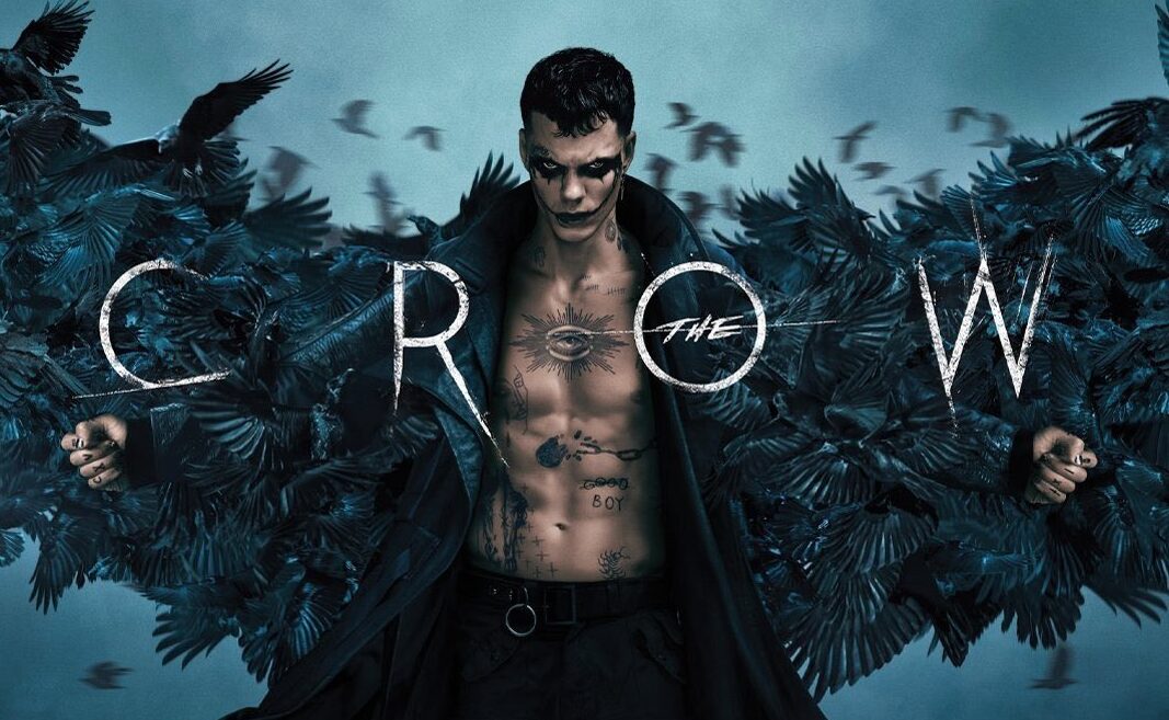 Bill Skarsgård se convierte en el cuervo en póster del reboot de ‘The ...