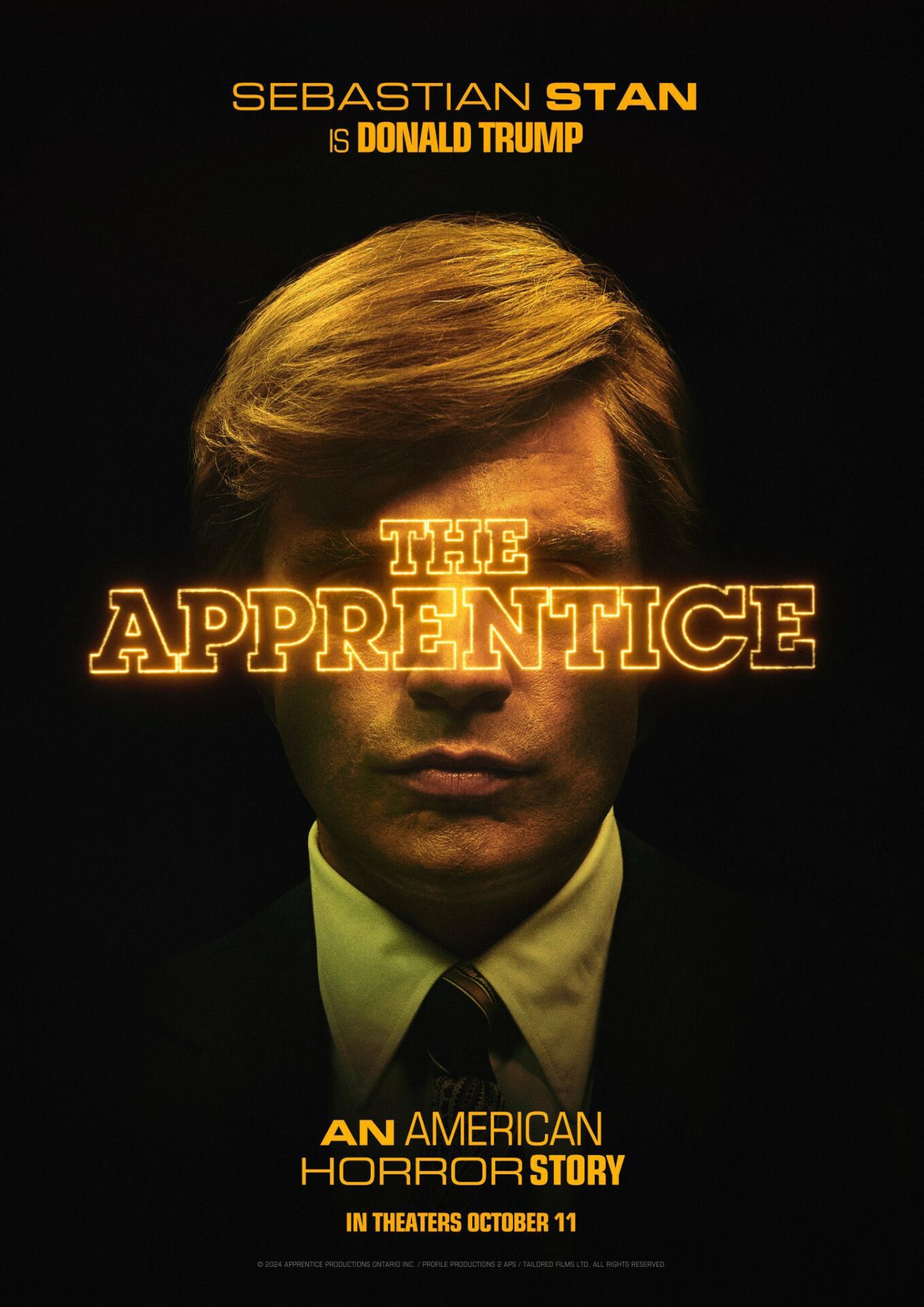 Sebastian Stan se transforma en Donald Trump en póster de ‘The Apprentice’ - Cine3.com