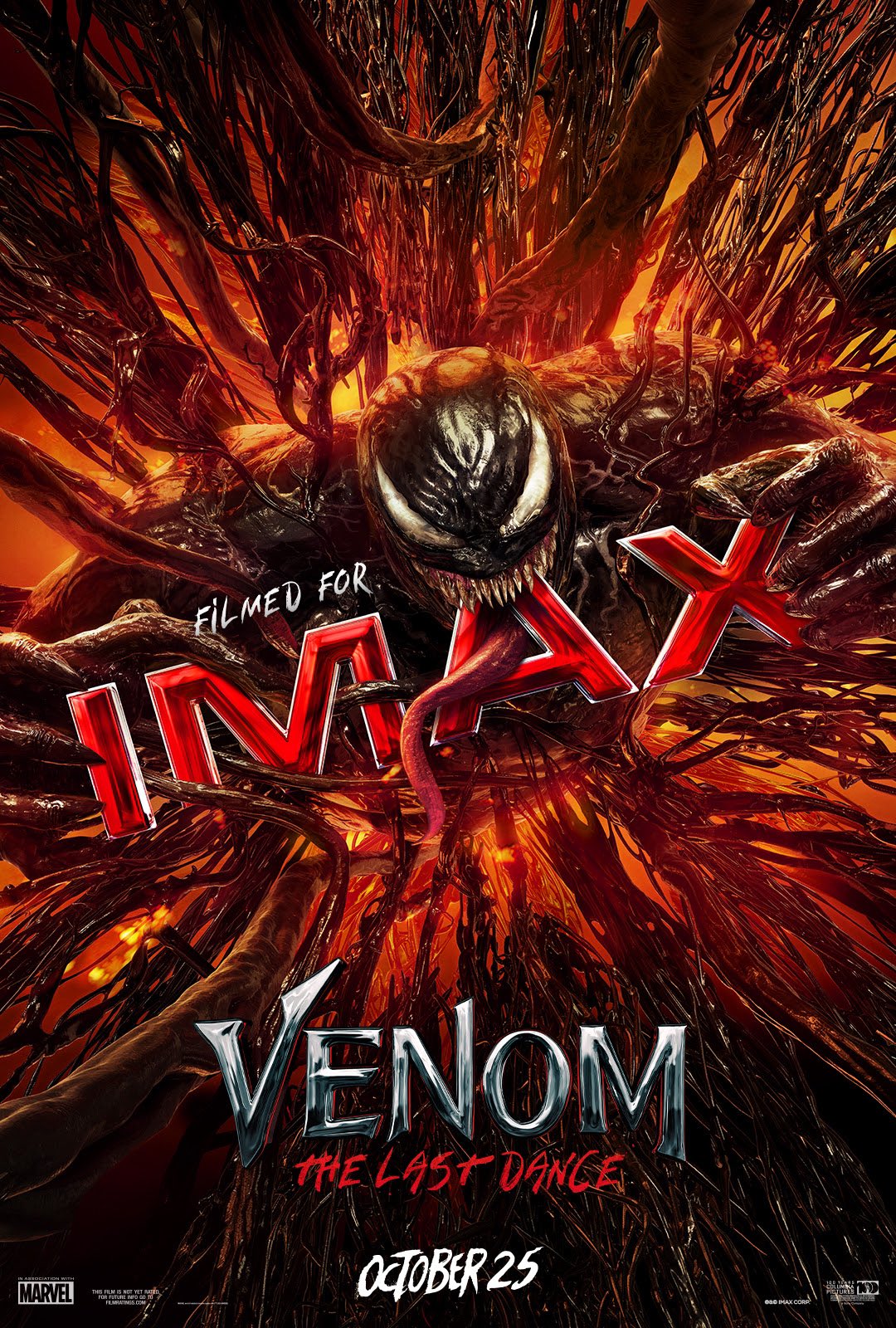 Pósters IMAX y Cinemark XD de ‘Venom: The Last Dance’ - Cine3.com