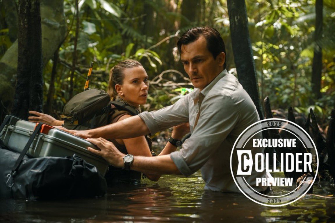Scarlett Johansson y Rupert Friend en vistazo al reboot ‘Jurassic World ...