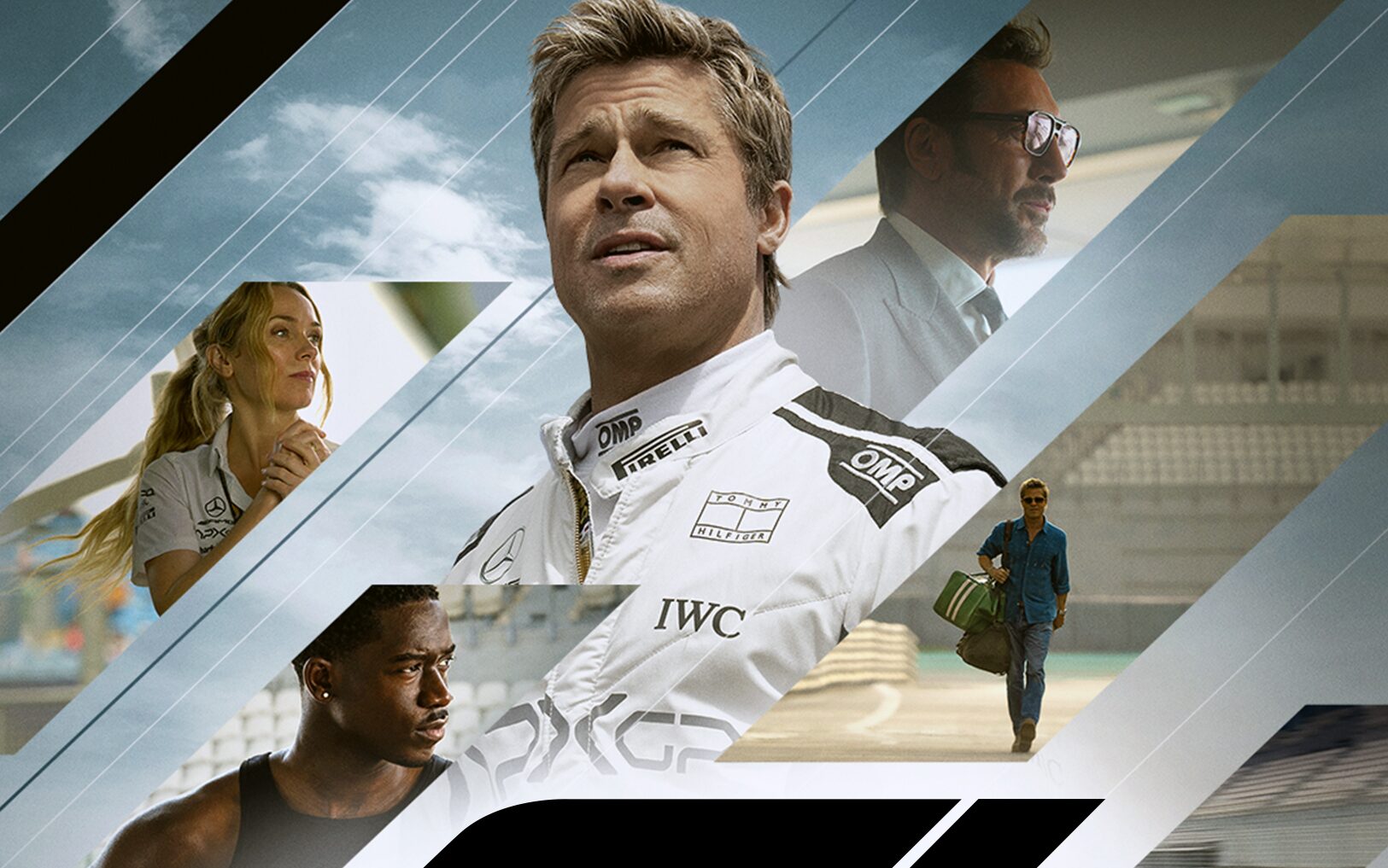 Póster grupal oficial de ‘F1’, el proyecto de la Fórmula 1 de Joseph Kosinski - Cine3.com