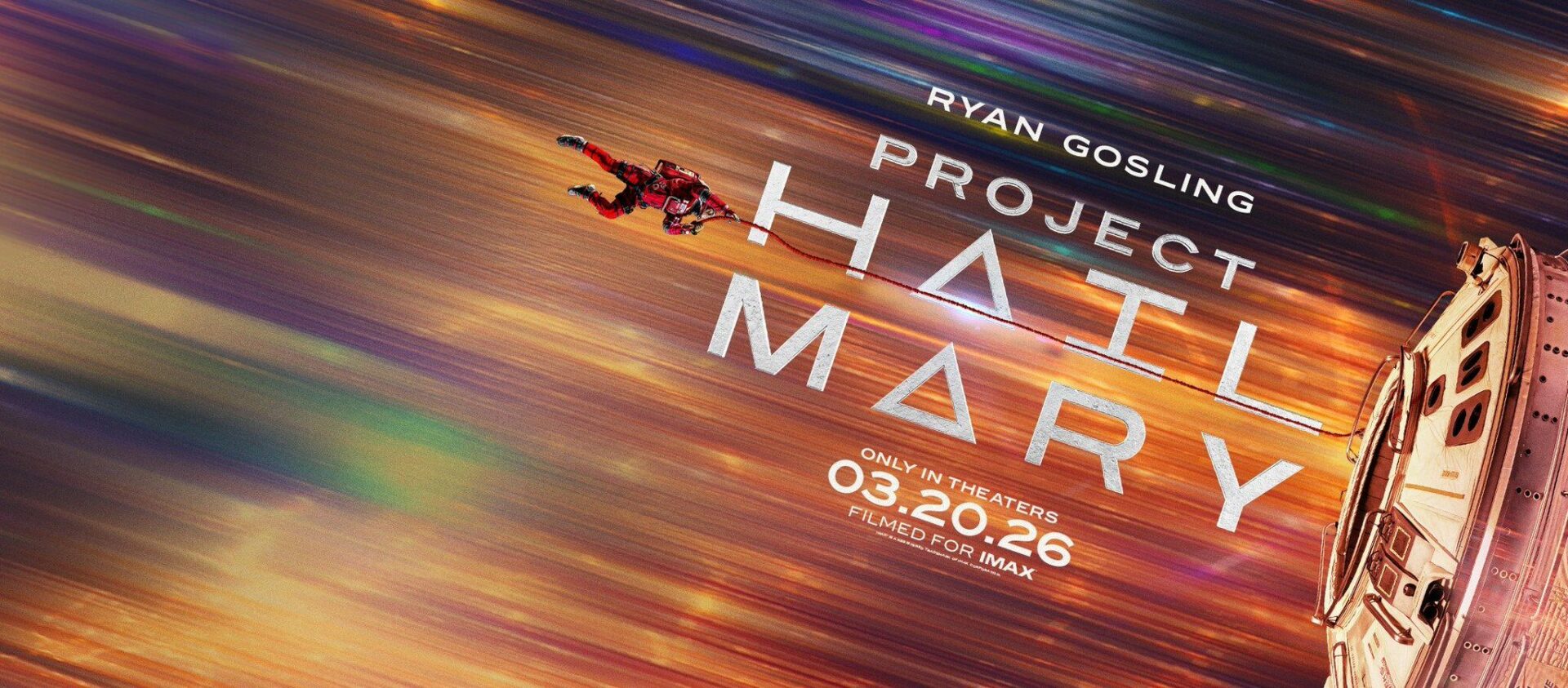 Ryan Gosling en teaser póster de ‘Project Hail Mary’; el tráiler se ...