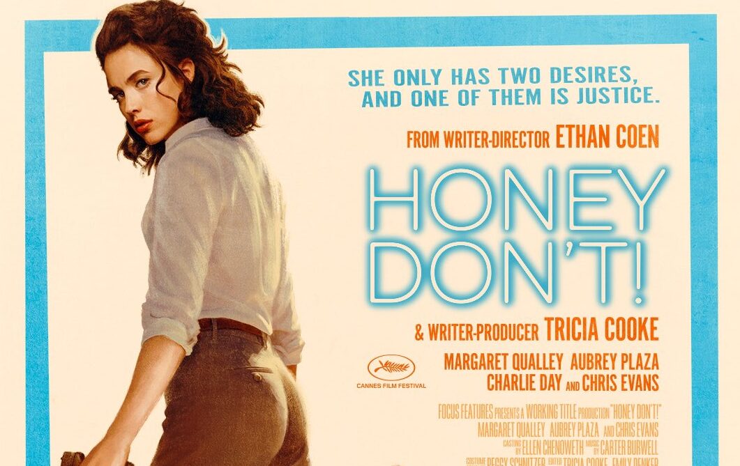Margaret Qualley y Aubrey Plaza en un nuevo poster de ‘Honey Don’t!’ de Ethan Coen - Cine3.com