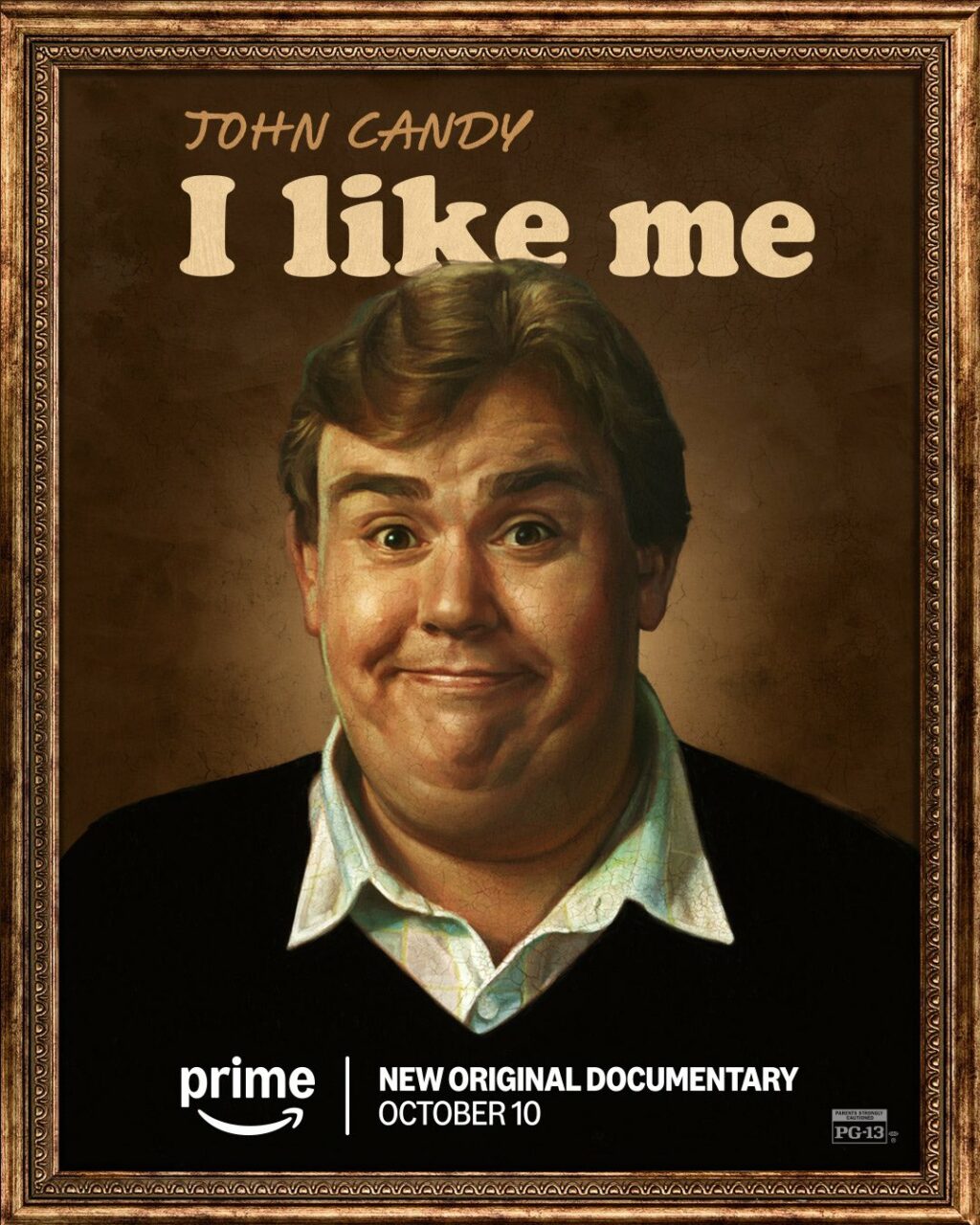 The documentary 'John Candy: I Like Me' presents an official poster and ...