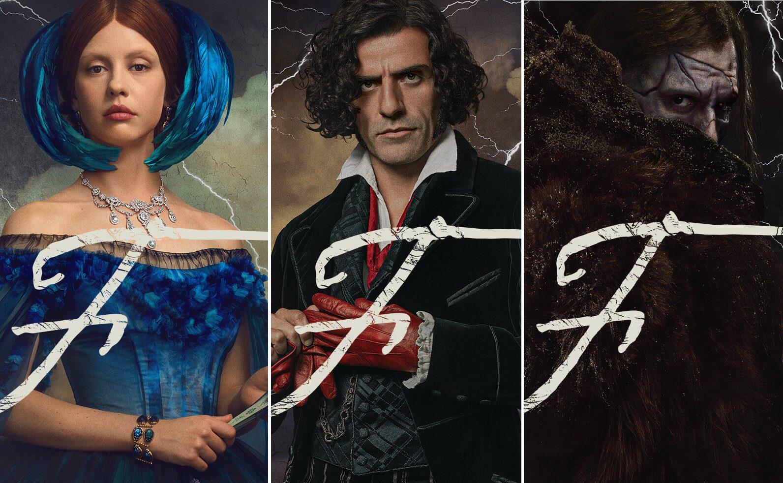 Character posters de ‘Frankenstein’ de Guillermo del Toro - Cine3.com