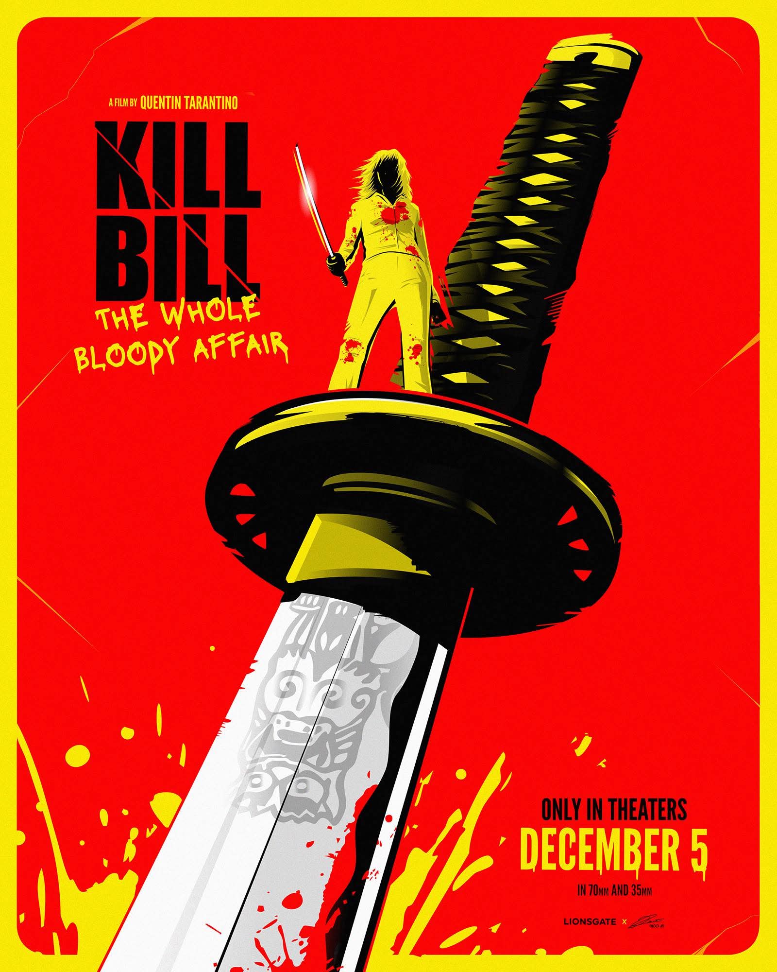 Uma Thurman en un nuevo póster oficial de ‘Kill Bill: The Whole Bloody ...