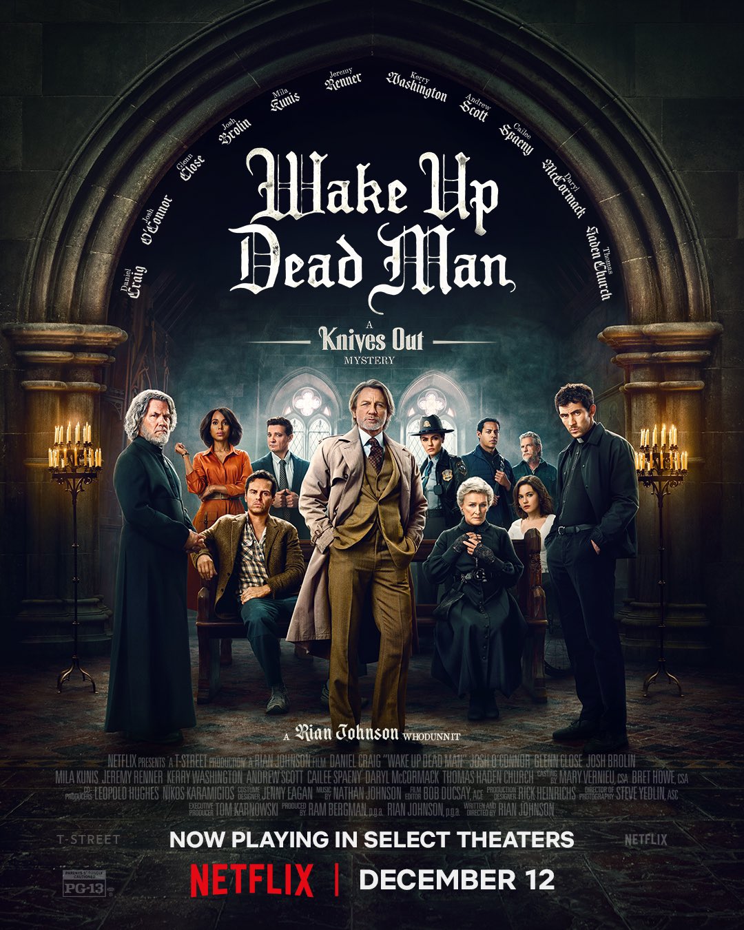 ‘Wake Up Dead Man: A Knives Out Mystery’ comparte nuevo póster grupal - Cine3.com