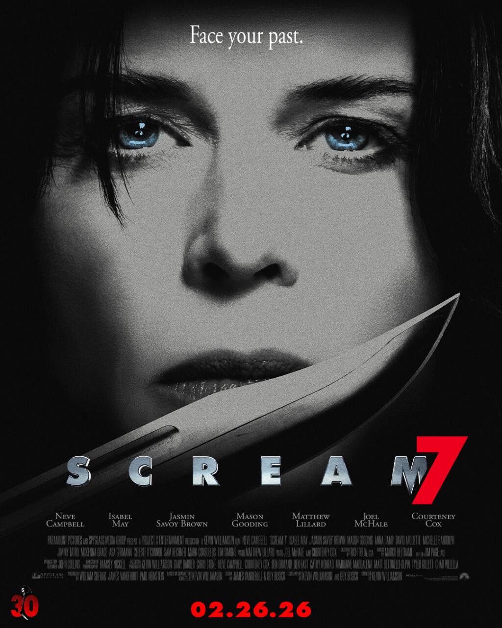 Póster edición coleccionista de ‘Scream 7’ rinde homenaje a la original ...