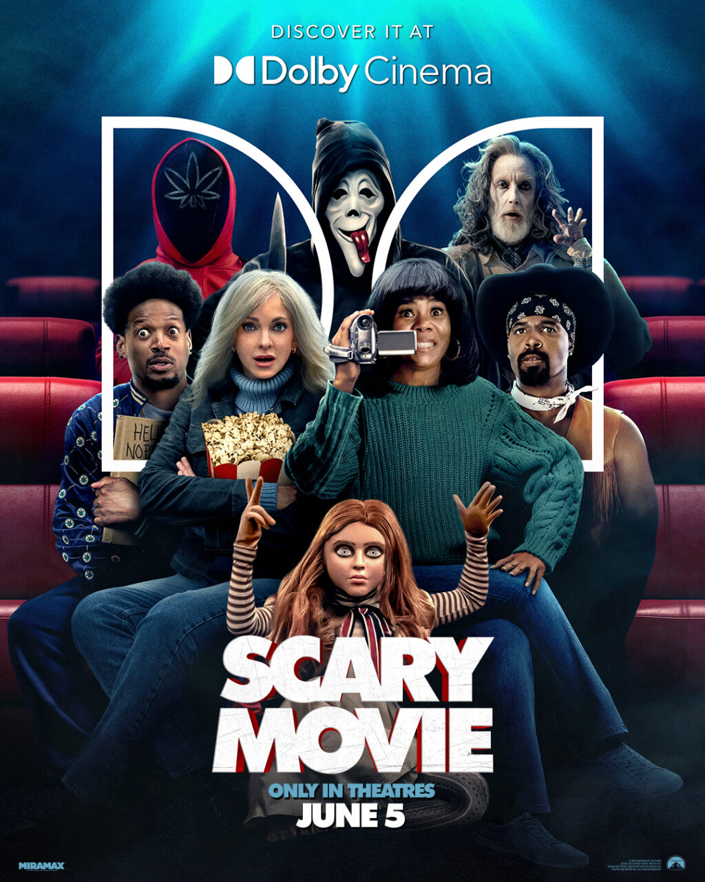 ‘Scary Movie 6’ comparte posters del lanzamiento en formatos premium ...